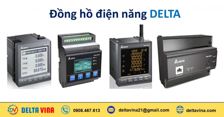 Đồng hồ điện năng Delta DPM-C530 - DeltaVina