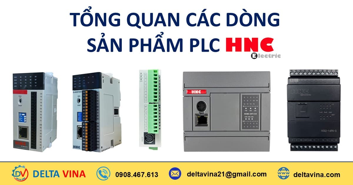 Tổng Quan Các Dòng Sản Phẩm PLC HNC - DeltaVina